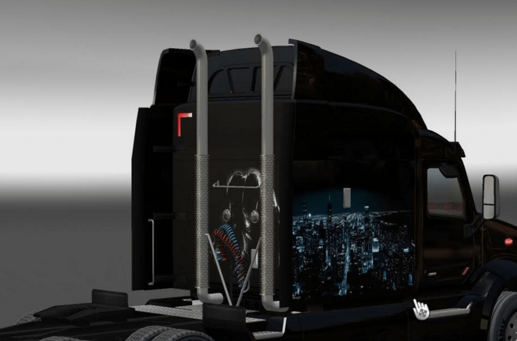 Peterbilt 579 IronSkyline skin ATS - American Truck Simulator mod | ATS mod