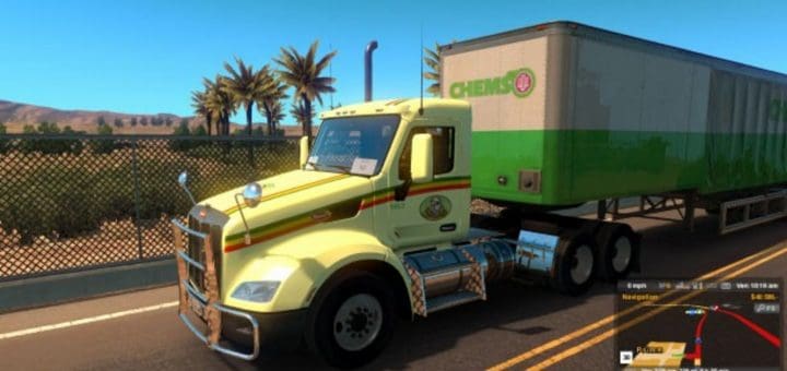 MISA AMANE PAINTJOB - PETERBILT 579 (UNIVERSAL) ATS - American Truck ...