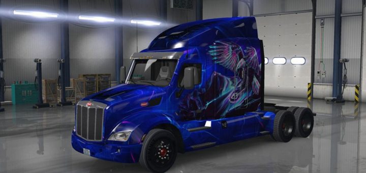 ATS Truck skins mods | American Truck Simulator Truck skin mod download