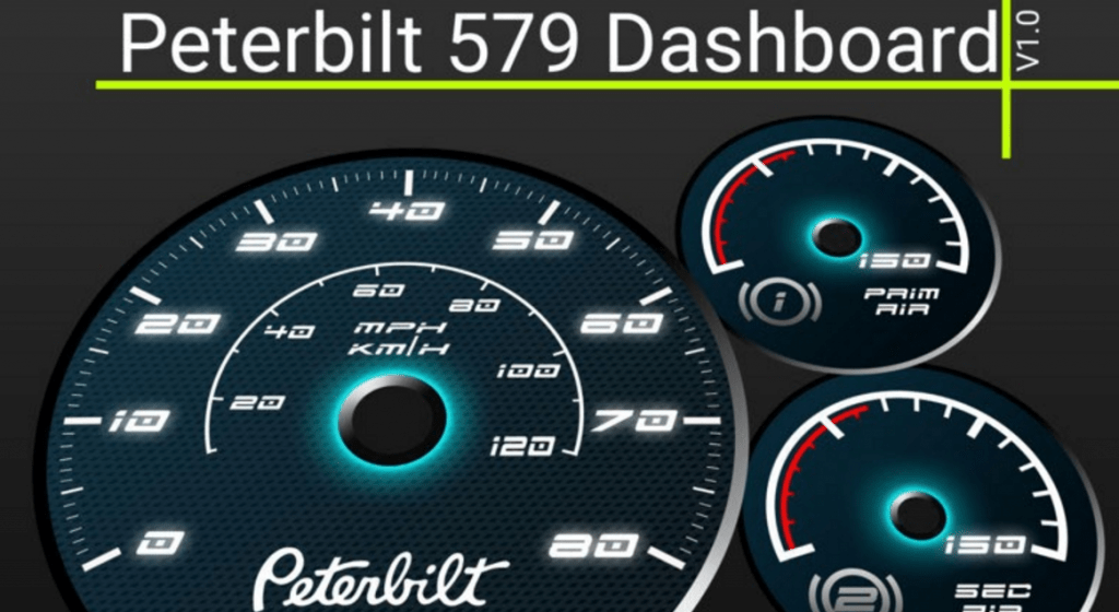 Peterbilt 579 Tuning Dashboard Mod | American Truck Simulator Mod