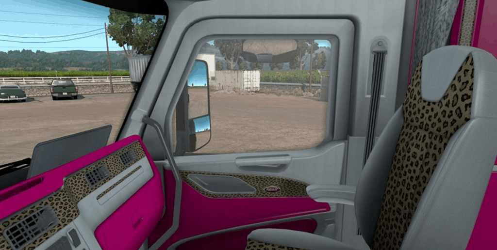 Peterbilt 579 interior girl edition for ATS-2 - American Truck ...