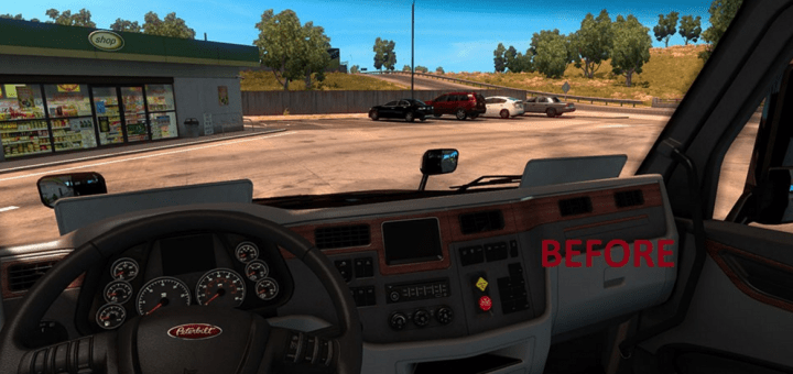 W900 INTERIOR COLORS V1.0 - American Truck Simulator mod | ATS mod