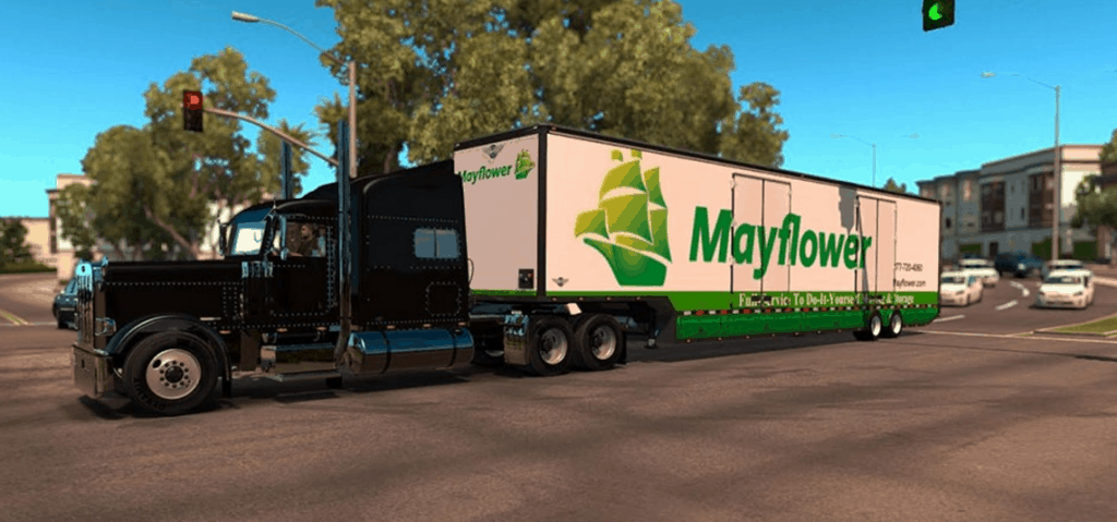 RD Moving Van for ATS | American Truck Simulator Mod