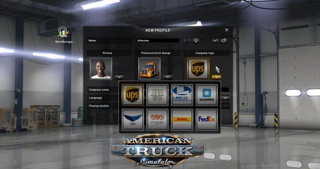 Real Company profile logos Mod | American Truck Simulator Mod