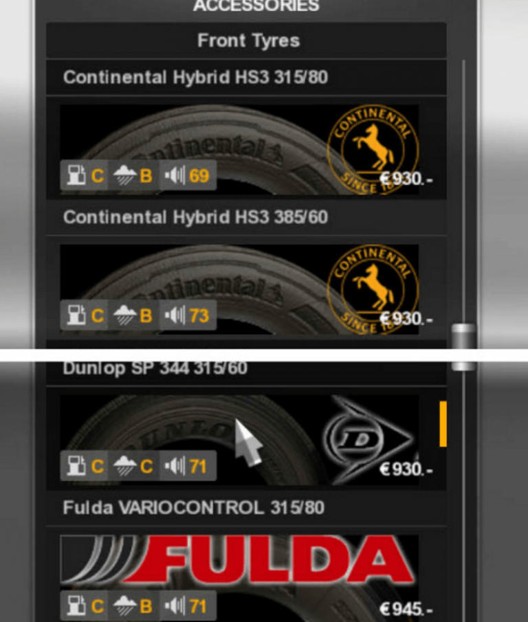 Real Tires Mod V1.0 for ATS | American Truck Simulator Mod