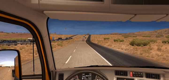 REAL TRAFFIC DENSITY ATS V1.45C - American Truck Simulator mod | ATS mod
