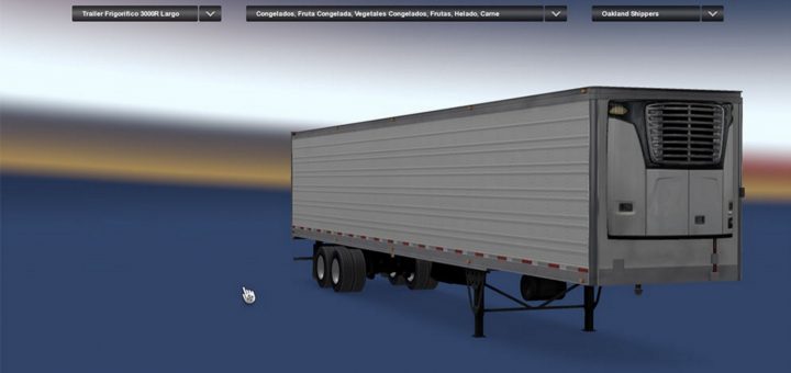 RD Moving Van for ATS - American Truck Simulator mod | ATS mod