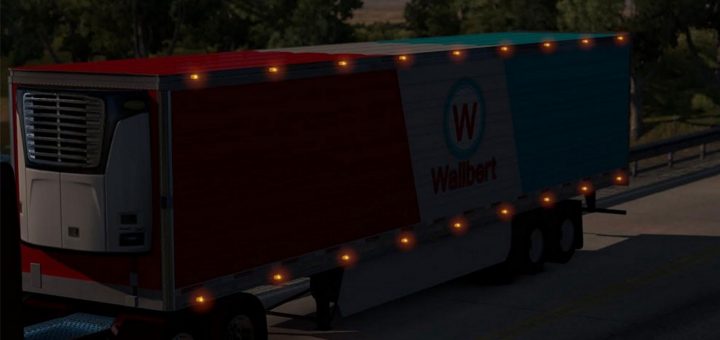 Mac flatbed custom Trailer 1.39 - American Truck Simulator mod | ATS mod