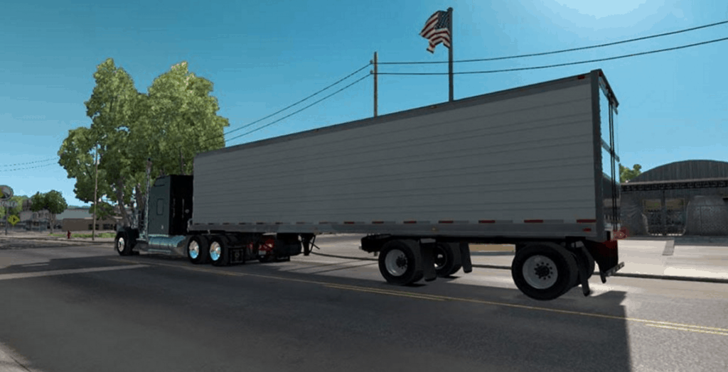 Spread Axle Reefer Trailer ATS-2 - American Truck Simulator mod | ATS mod