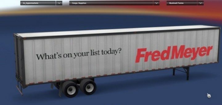WESCO HAY TRAILER 1.44 - American Truck Simulator mod | ATS mod