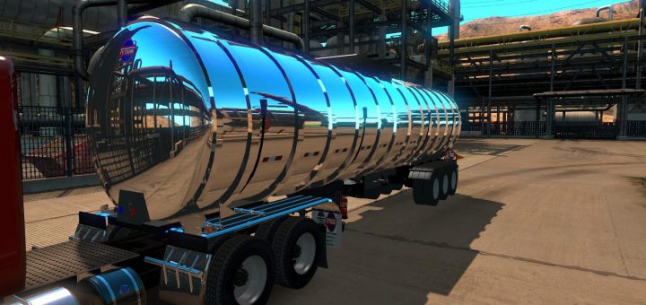 MATE TRI-AXLE END DUMP TRAILER OWNABLE 1.45 - American Truck Simulator ...