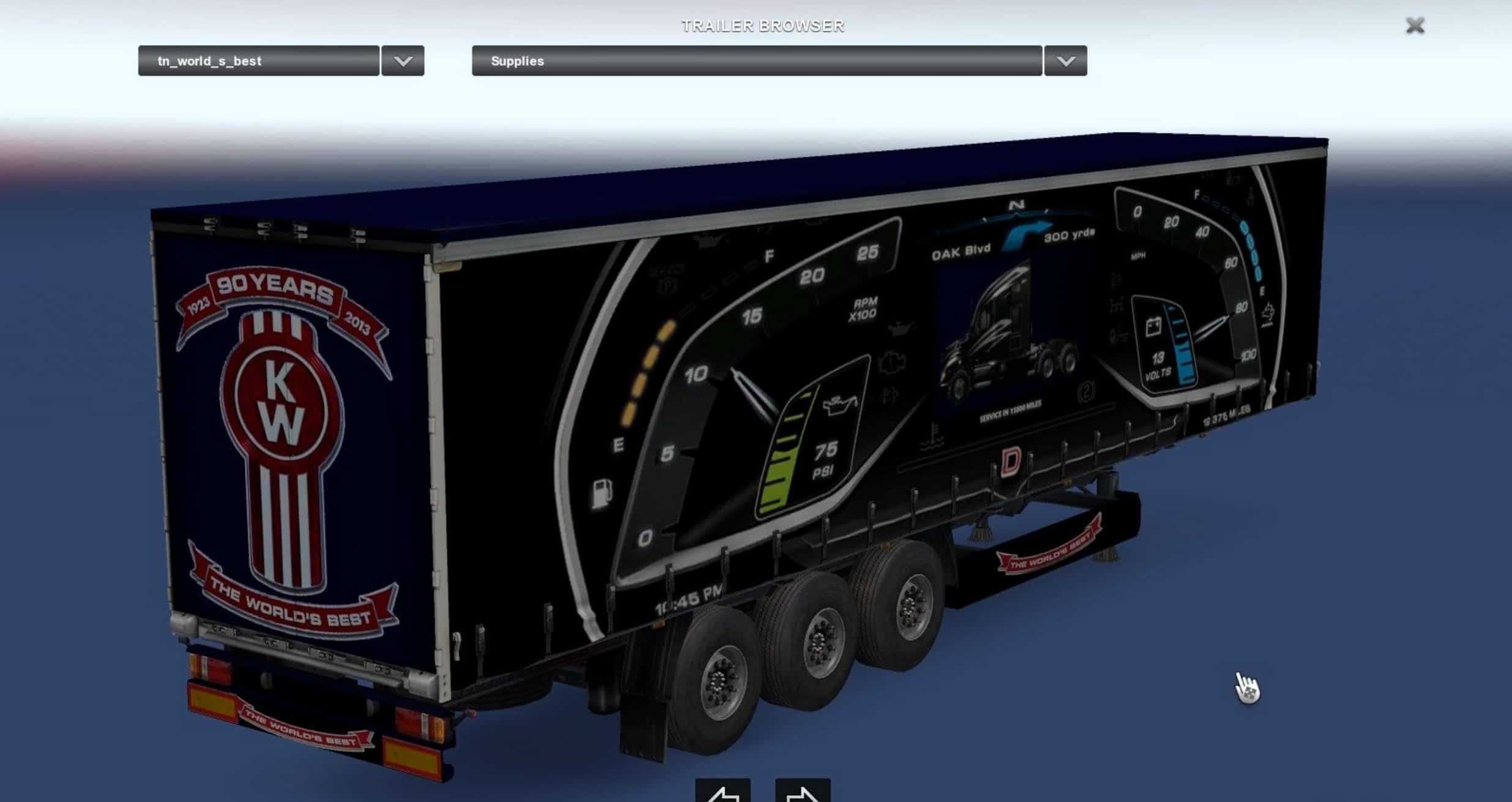 The World’s Best Skin + Trailer for ATS | American Truck Simulator Mod