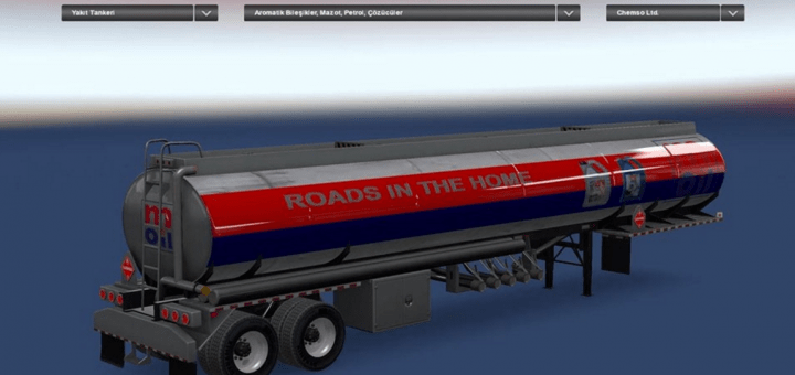 Usa Utility Trailer 3000R v 1.0 Mod - American Truck Simulator mod ...