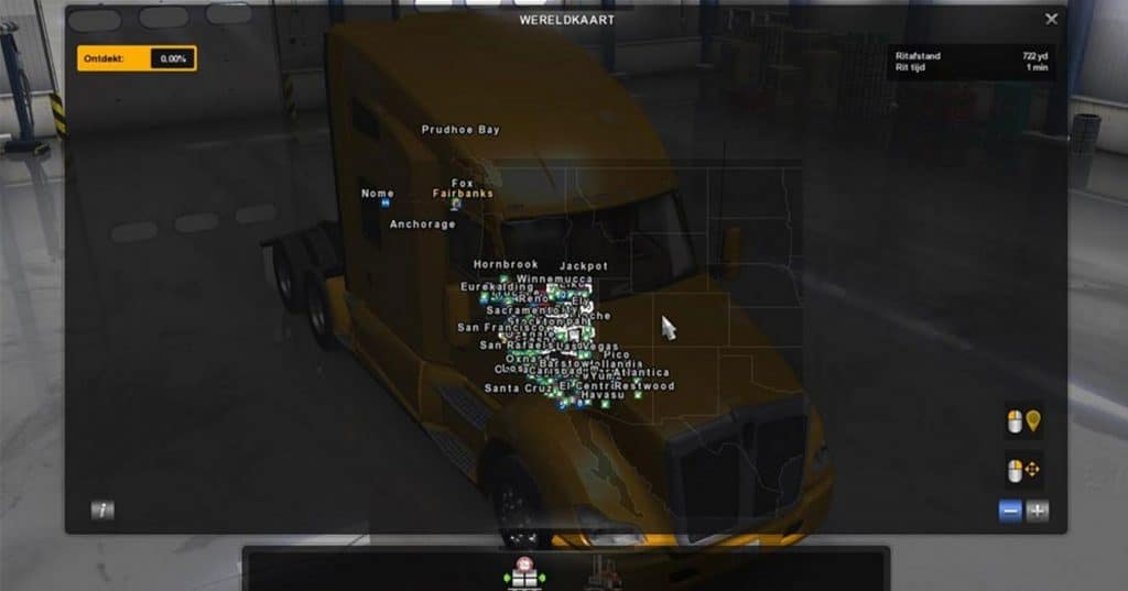 USA Offroad Alaska Map v1.1 v1.1.1.x By 246 Studios for ATS | American Truck Simulator Mod