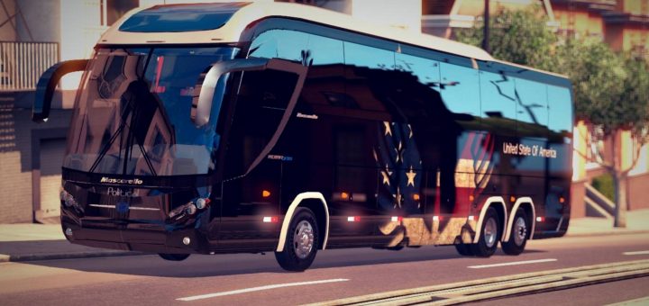 DBMX 4500 Bus ATS - American Truck Simulator mod | ATS mod