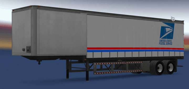 Tilt and Slide Drake Trailer v1.1 - American Truck Simulator mod | ATS mod