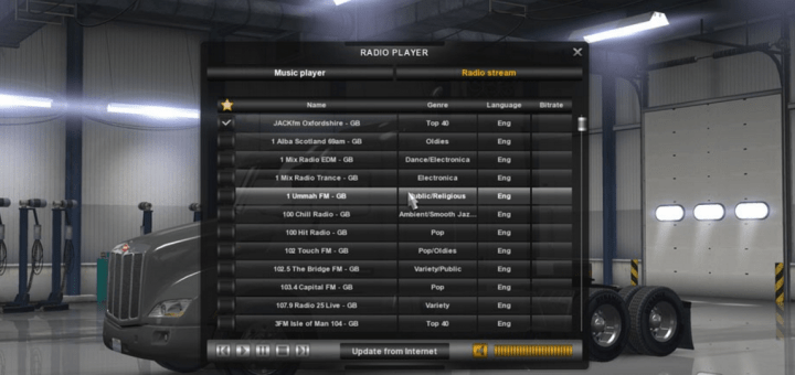 American Radios Pack - American Truck Simulator mod | ATS mod