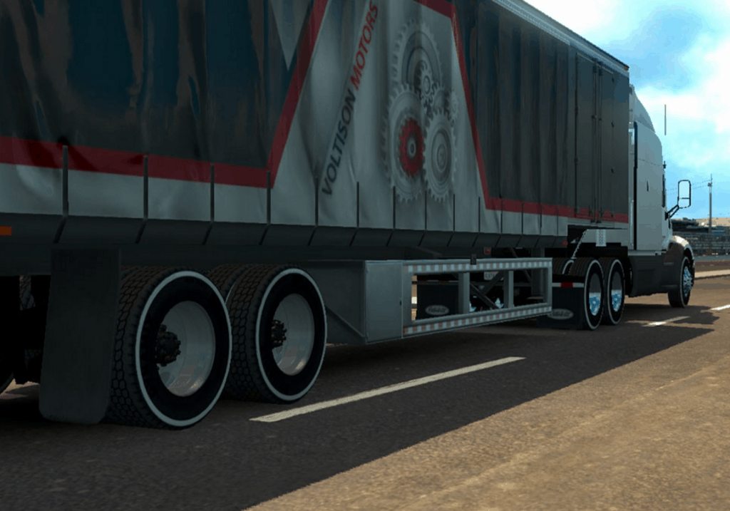 White Wheels for ATS - American Truck Simulator mod | ATS mod