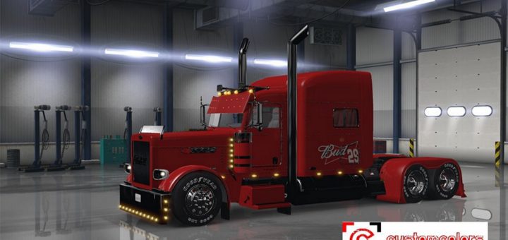Peterbilt 389 V2 by VIPER2 Skin Pack - American Truck Simulator mod | ATS mod