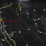 ATS MHA Pro Map v 1.2 for ATS | American Truck Simulator Mod