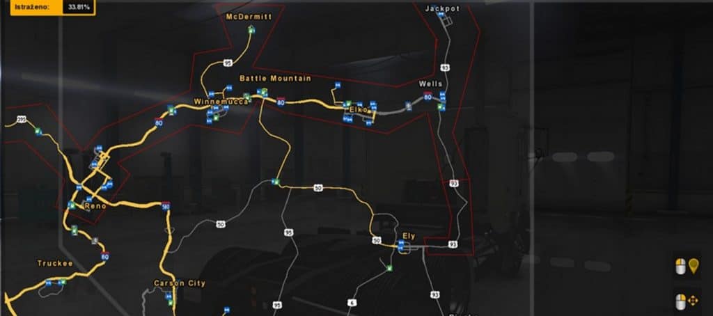 ATS MHA Pro Map v 1.2 for ATS | American Truck Simulator Mod