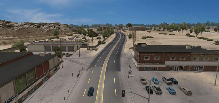 REALISTIC ROADS V1.7 ATS - American Truck Simulator mod | ATS mod