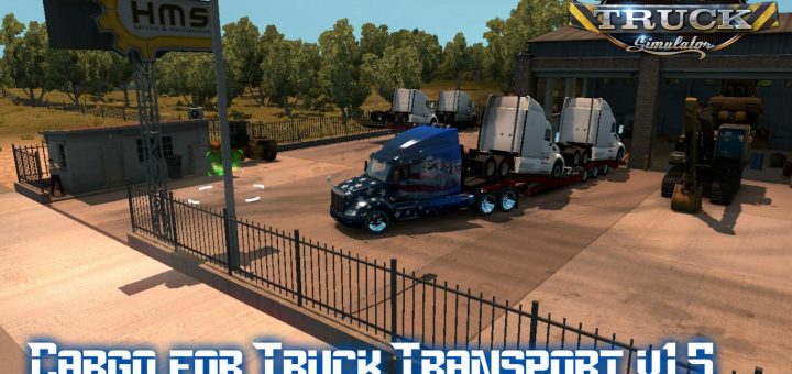 Long Oversized Trailer Magnitude 55l with a Load Transformer mod ...