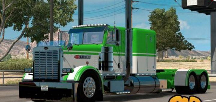 Peterbilt Custom Rig Skin Mod - American Truck Simulator mod | ATS mod