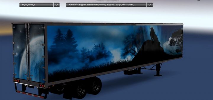Howard Quarter Side Tipper v1.1 Mod - American Truck Simulator mod ...