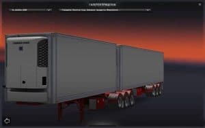DOUBLE TRAILER US MOD | American Truck Simulator Mod