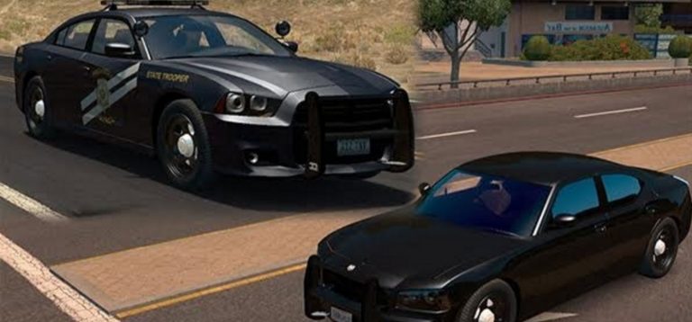 Dodge Charger Cruiser Pack v1.2 for ATS | American Truck Simulator Mod