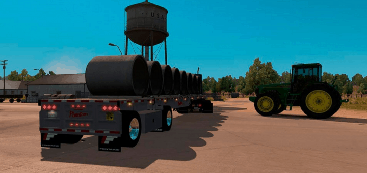 Rusty Trailer for ATS - American Truck Simulator mod | ATS mod
