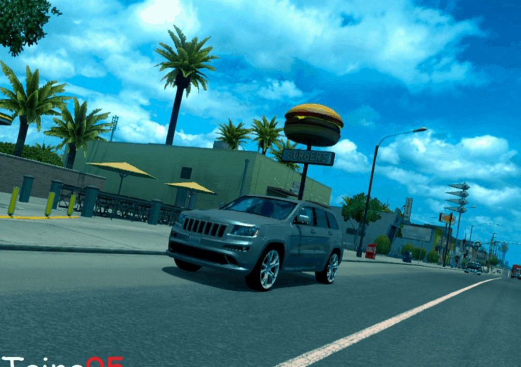 Jeep Grand Cherokee SRT8 Mod 3 - American Truck Simulator mod | ATS mod
