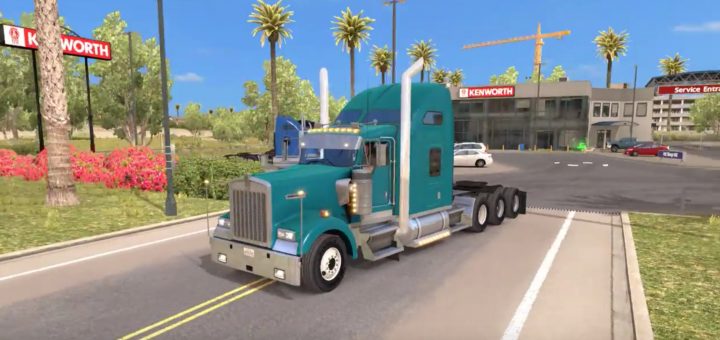 Kenworth W900 Wrecker + Load + Template Truck - American Truck ...