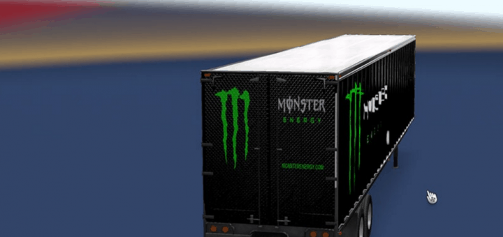 D-Tec 40ft. Container Trailer ATS 1.36 Mod ATS - American Truck ...