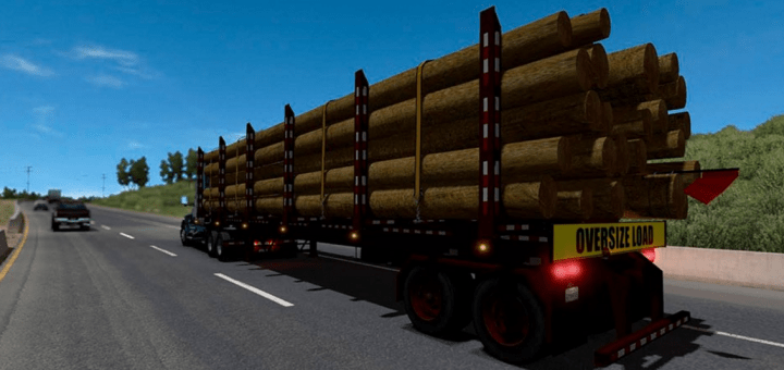 Coca Cola Trailer Mod - American Truck Simulator mod | ATS mod