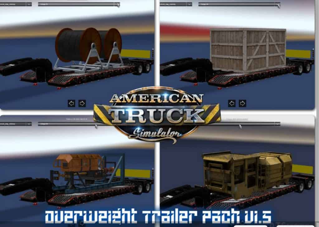 Overweight Trailers Pack v 1.5 for ATS (3) - American Truck Simulator ...