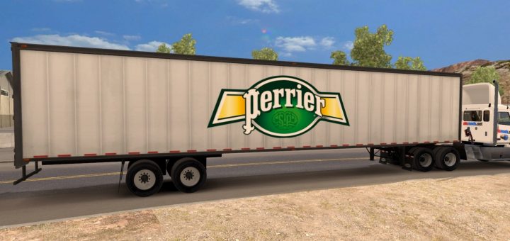 D-Tec 40ft. Container Trailer ATS 1.36 Mod ATS - American Truck ...