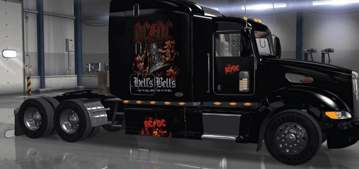 Kenworth T680 CFI White Truck Skin - American Truck Simulator mod | ATS mod