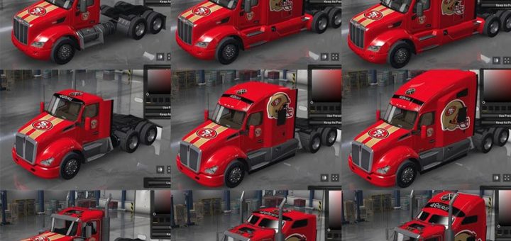 Melton Mid Roof Skin Mod ATS - American Truck Simulator mod | ATS mod