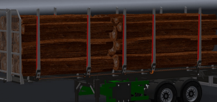 REITNOUER BIGBUBBA FLATBED TRAILER 1.28.X ATS - American Truck ...