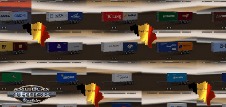 The Godfather's TSA Drop Deck Trailer Skins Pack v1.2 - American Truck ...