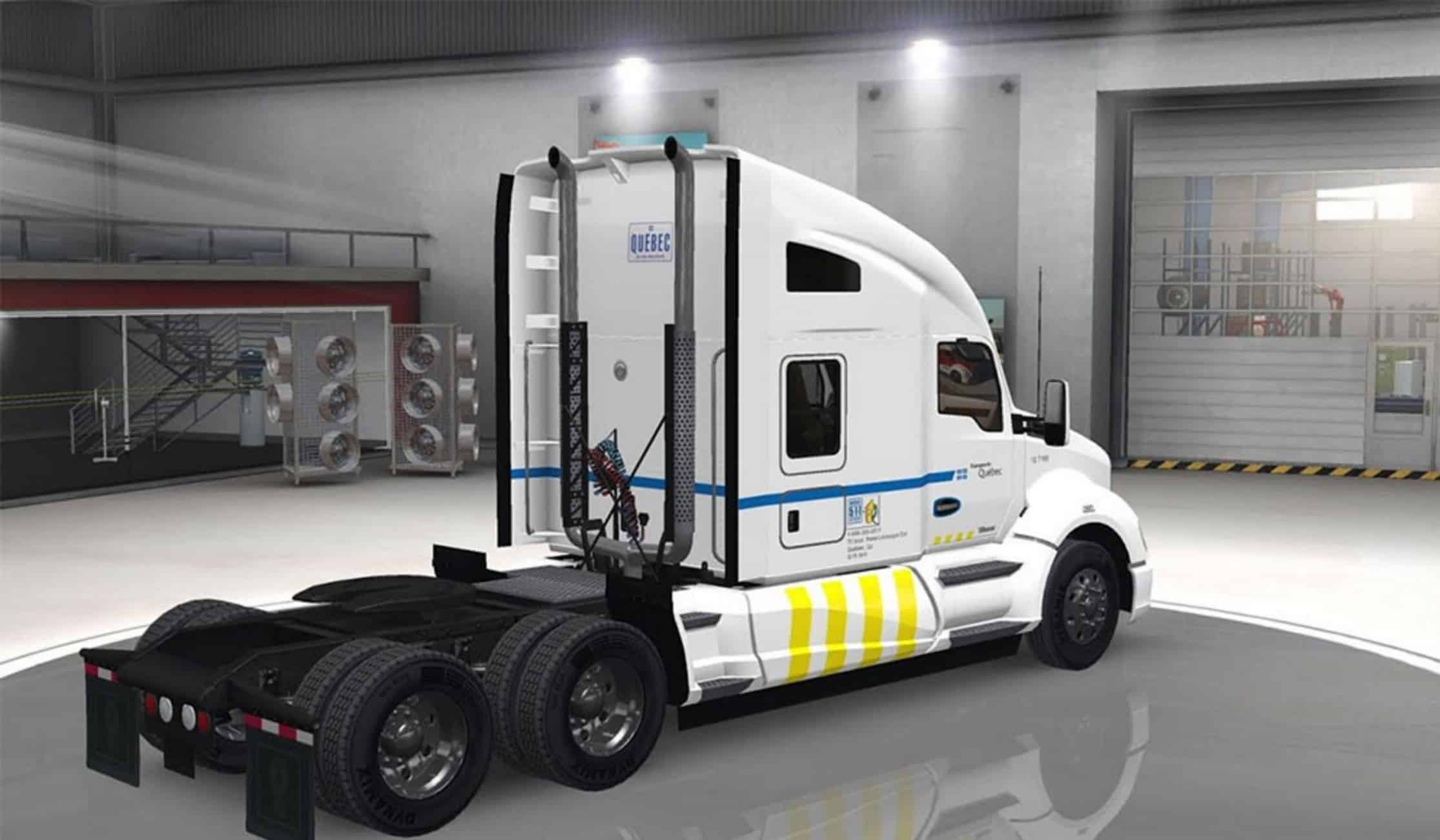 Transport Québec Skin for Kenworth T680 Mod (1) - American Truck ...