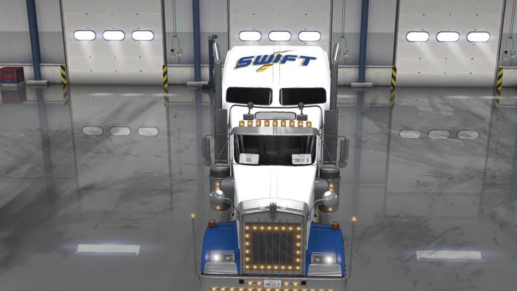 UNCLE D LOGISTICS SWIFT TRUCKING KENWORTH W900 SKIN MOD 1 - American ...