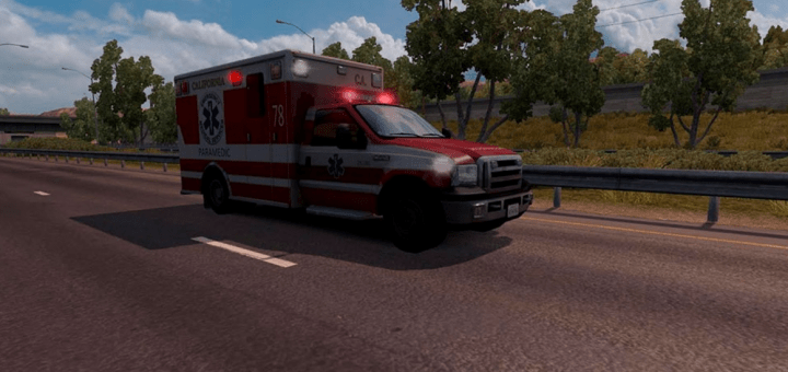 Realistic Police Mod for ATS - American Truck Simulator mod | ATS mod