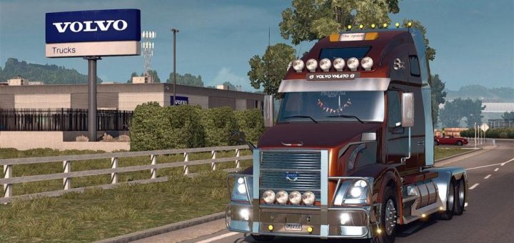 Haterbilt v1.5.1 389 viper2 edit Truck | American Truck Simulator Mod