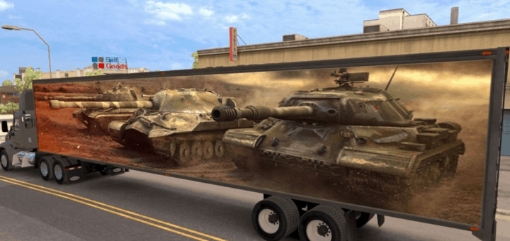 Real Company Box Trailers V2.5 ATS - American Truck Simulator mod | ATS mod