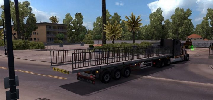 SCS LIVESTOCK TRAILER REWORK V1.45 - American Truck Simulator mod | ATS mod