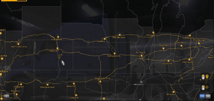 DALTON AND ELLIOT HWY EXTREME 1:1 SCALE SUMMER MAP ATS VER 1.44 ...