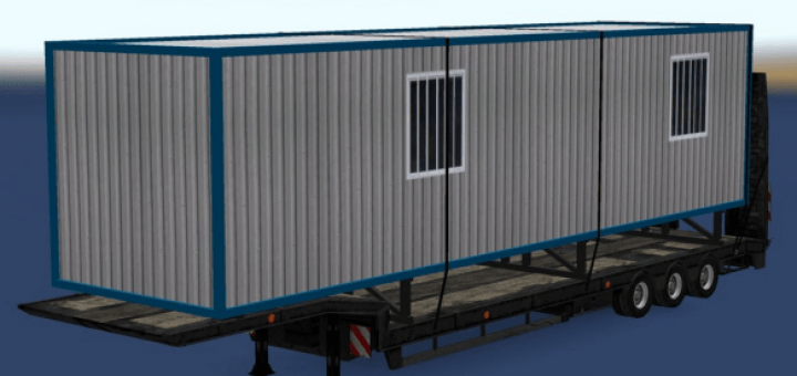 D-Tec 40ft. Container Trailer ATS 1.36 Mod ATS - American Truck ...